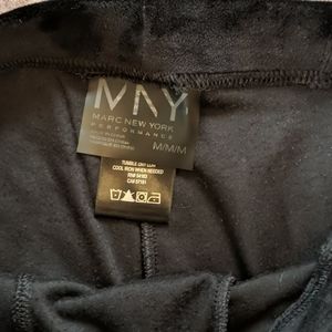 Andrew Marc | Pants & Jumpsuits | Nwt Andrew Marc Sport Black Velour ...